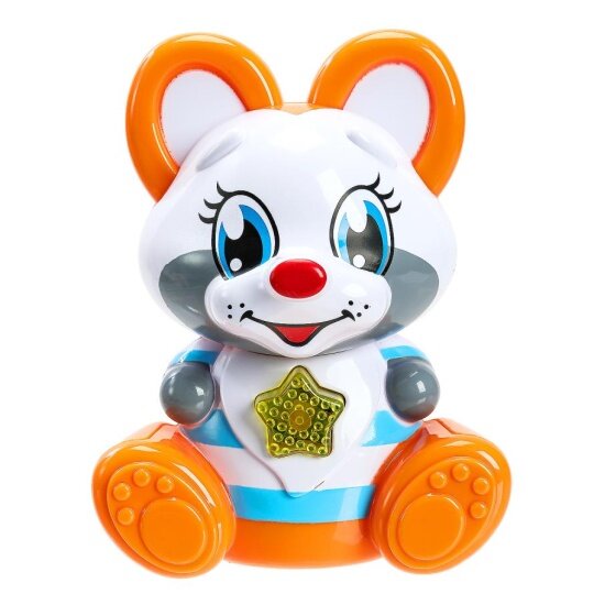 Музыкальная игрушка Умка HT1401-R Енот 30+ песен и звуков