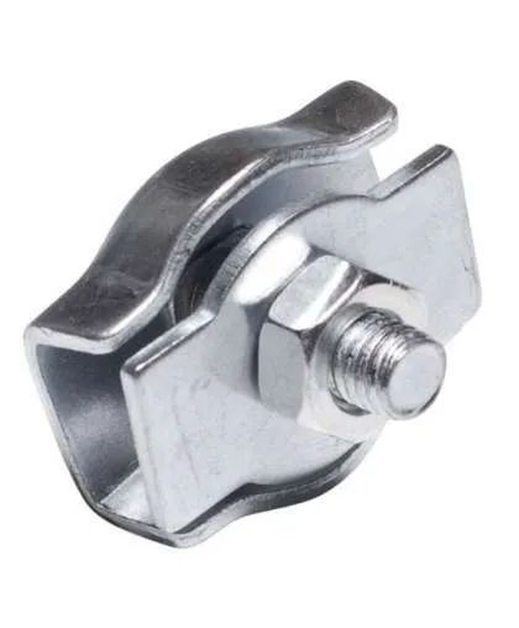 Зажим Шпунтик SIMPLEX, оцинкованный, одинарный, 5 мм, 20 штук