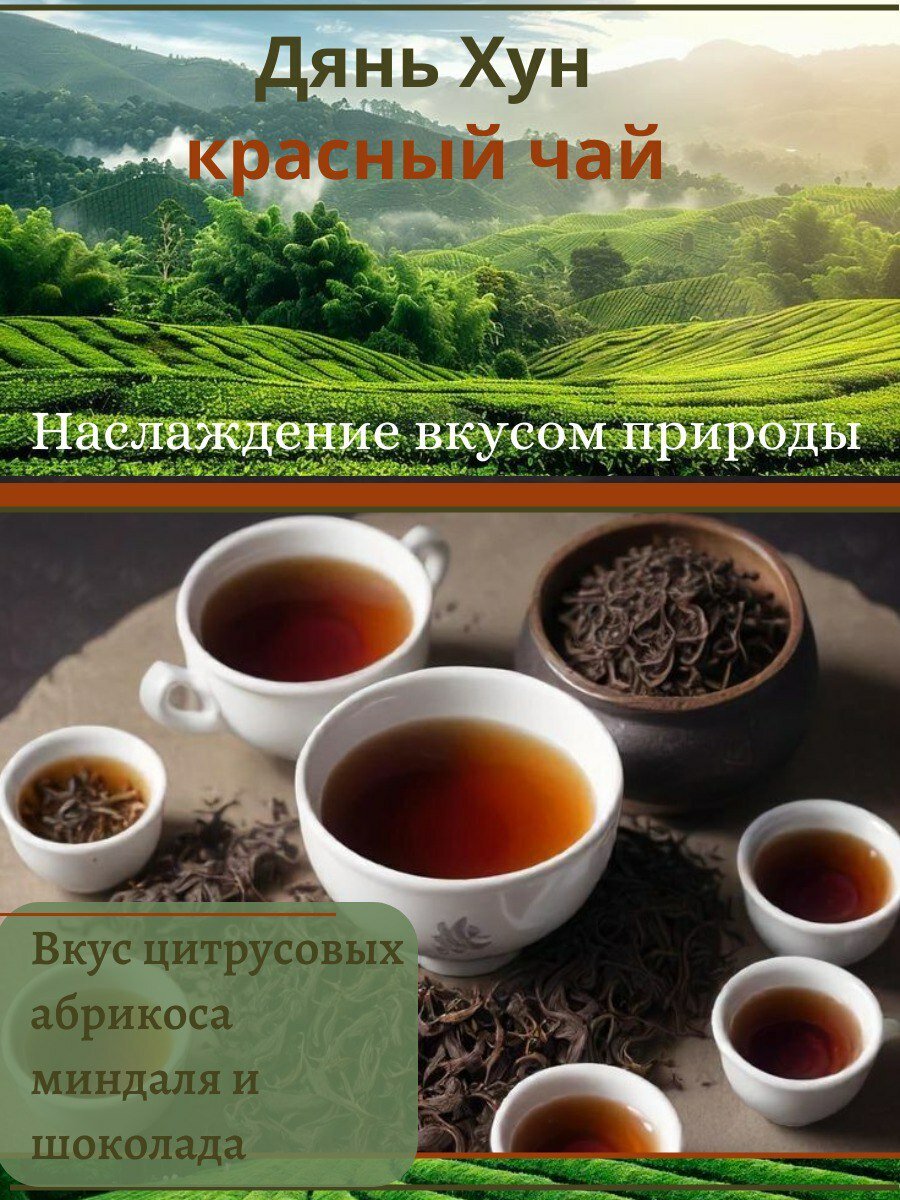 Чай китайский элитный Красный Дянь Хун 500 грамм