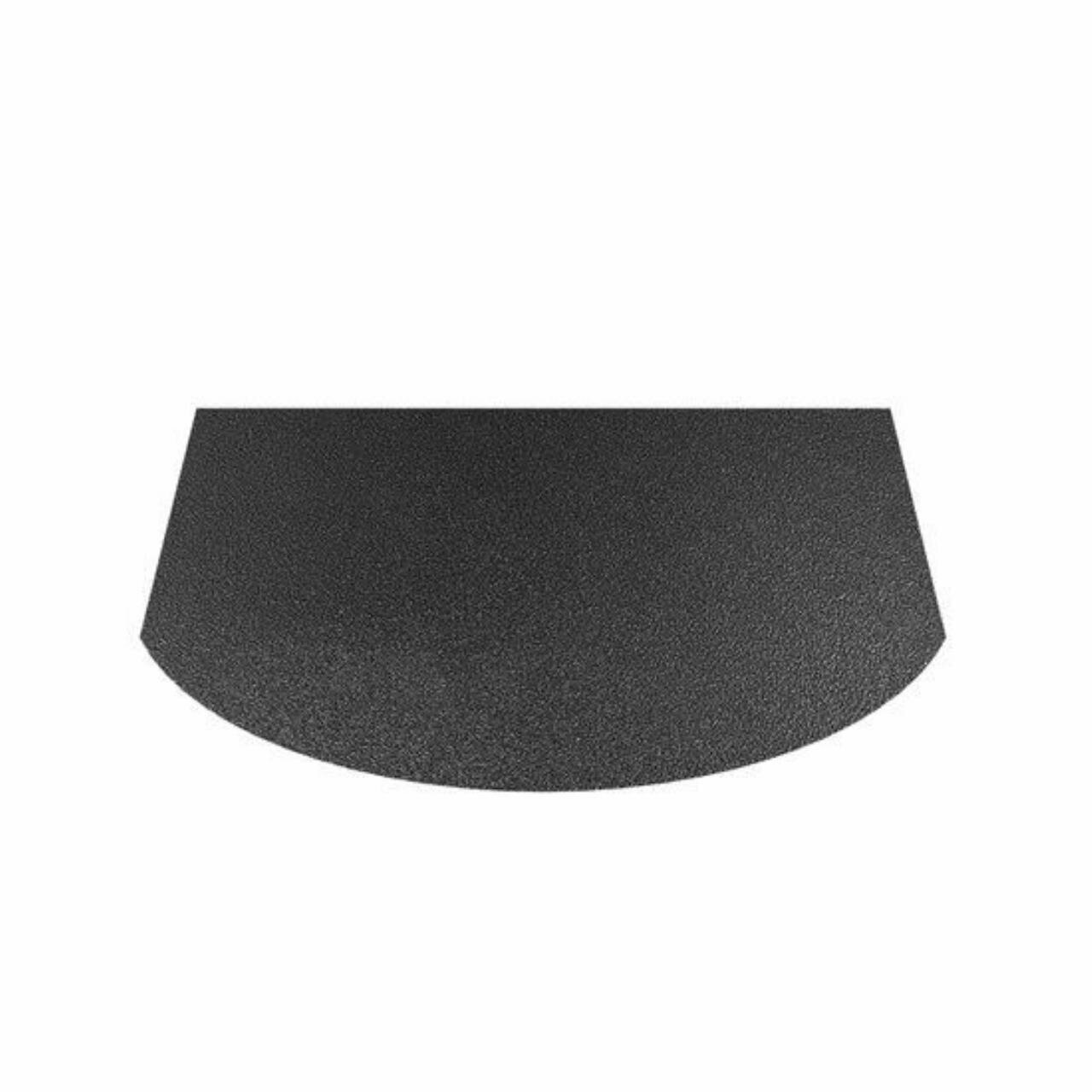 Лист напольный 1200x1200x1,5 R641 цвет: антрацит, полимерное покрытие