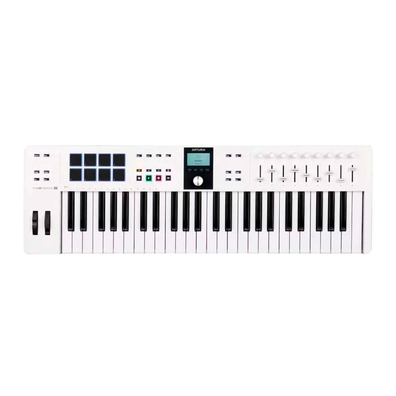 Arturia KeyLab Essential 49 MK3 White USB MIDI клавиатура, 49 клавиш, цвет белый