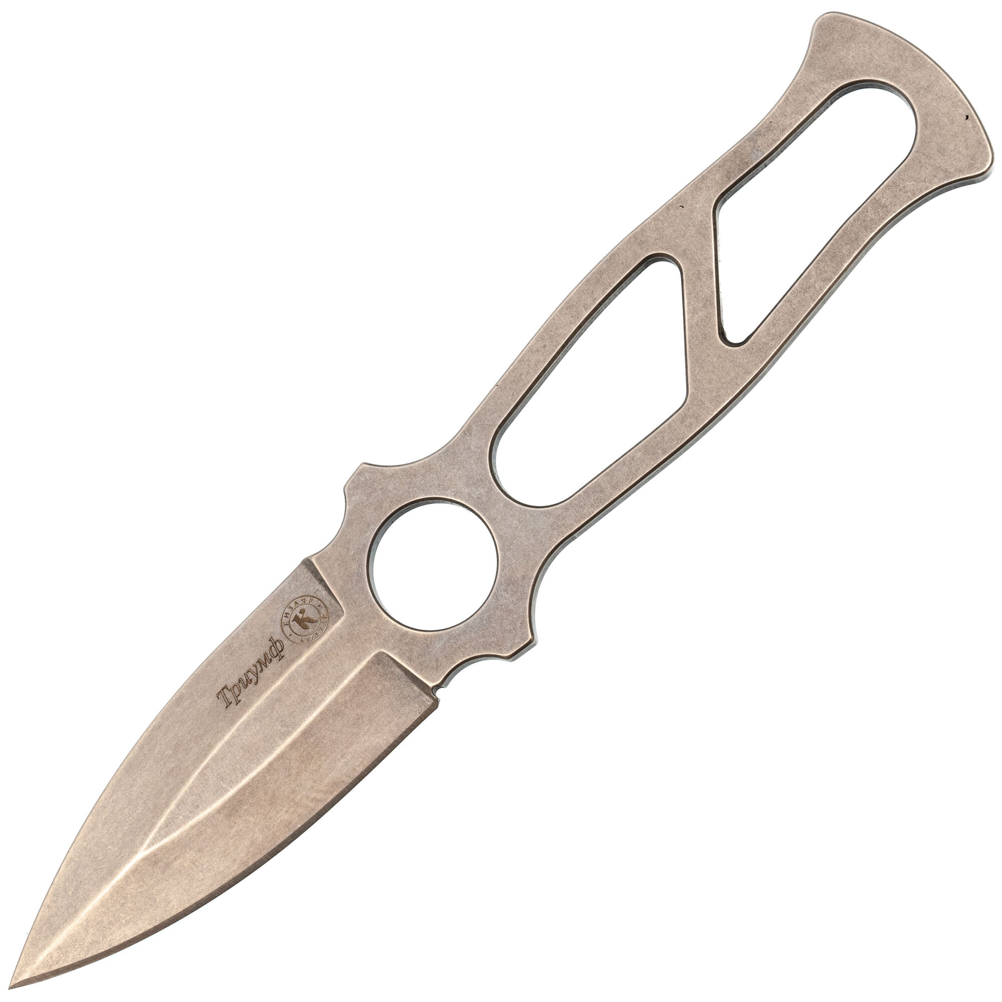 Шейный нож Кизляр ПП Триумф, сталь AUS-8