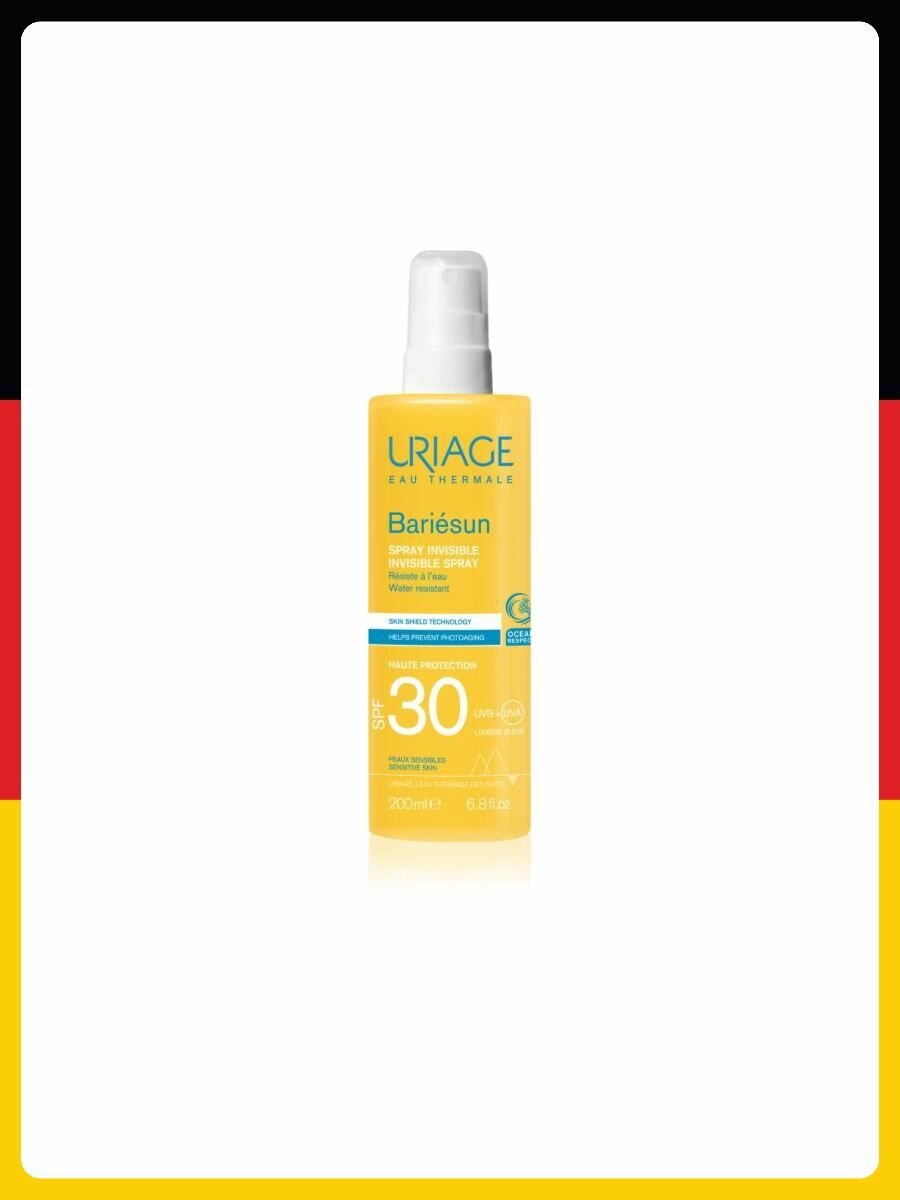 Средство солнцезащитное Uriage Bariesun Spray SPF 30, 200 мл