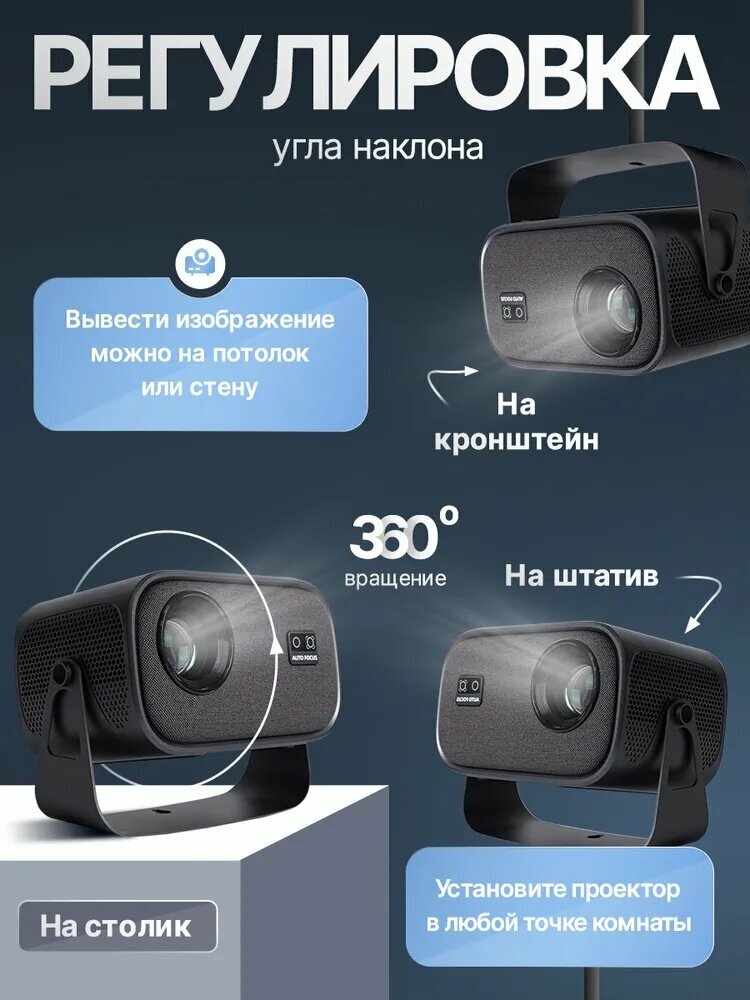 Проектор для фильмов, проектор 4К