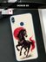 Силиконовый чехол на Honor 8X / Хонор 8Х с принтом Красный вихрь