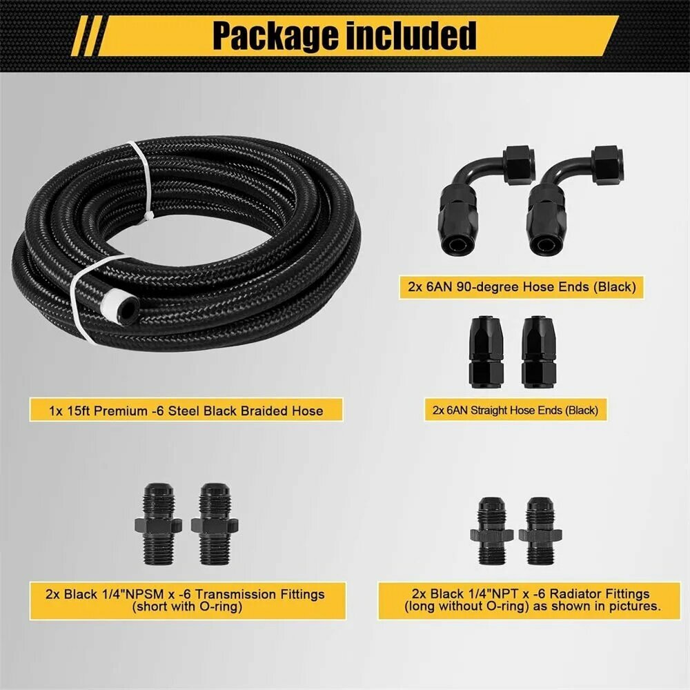 Комплект Линий Охлаждения Автоматической Коробки Передач Для 4L60E И 4L65E An6