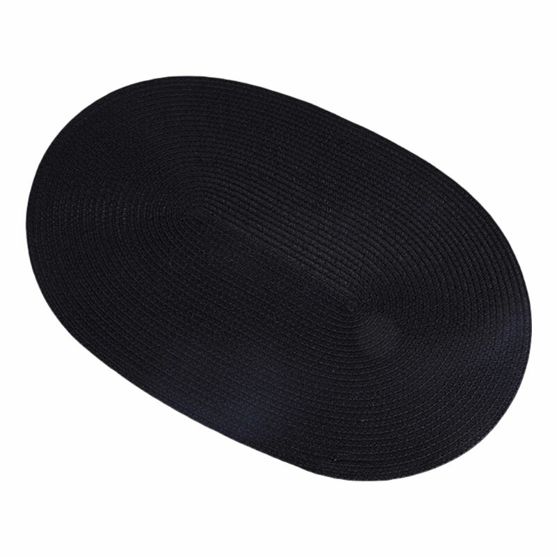 Цилиндр в стиле Лолиты, соломенная плоская шляпа-эмбрион-черный