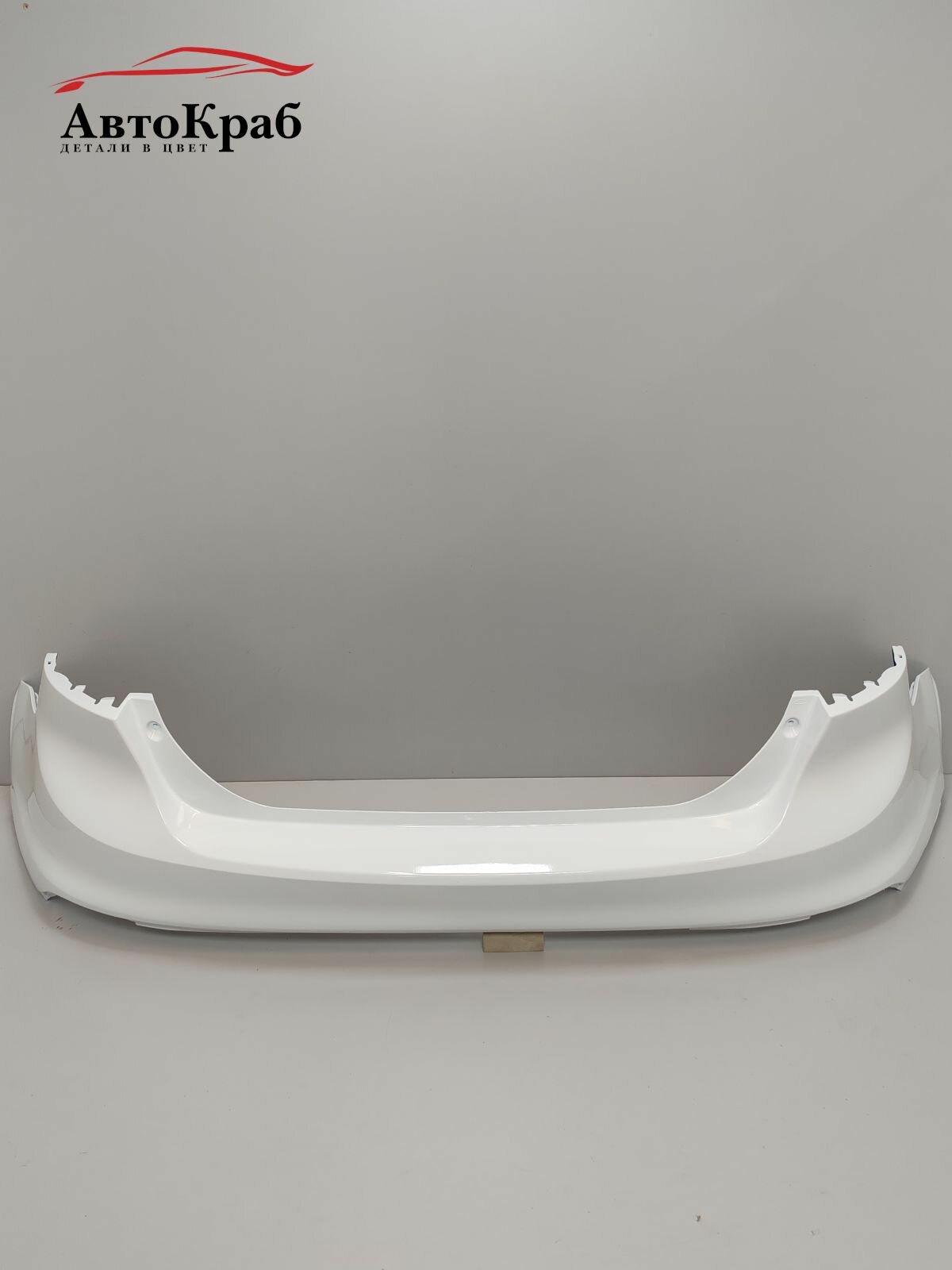 Бампер задний в цвет для Форд Фокус 3 седан 2011-2015 г. 7VTA - белый