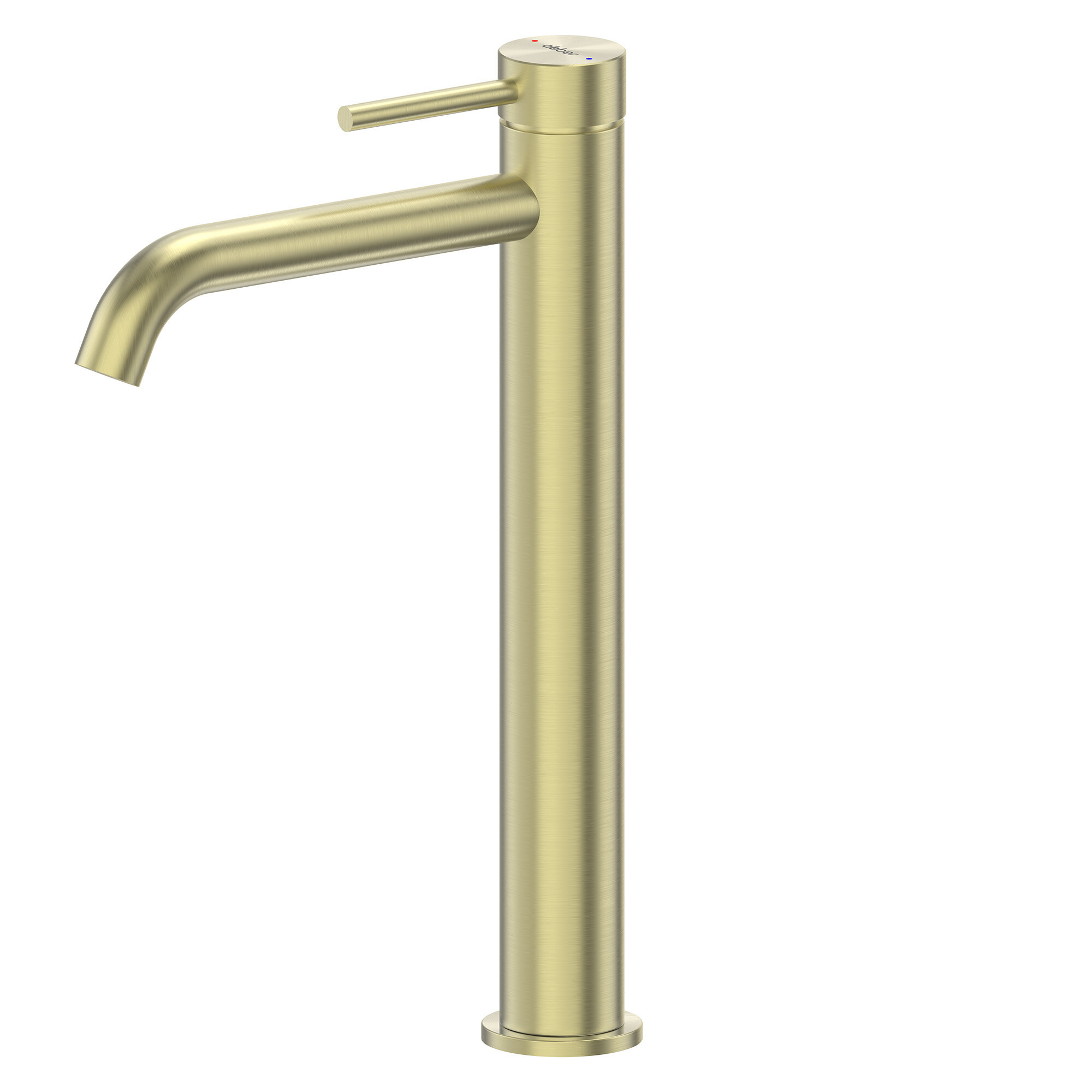 Смеситель ABBER Wasser Kreis 316 AF8111BG-L для накладной раковины, брашированное светлое золото