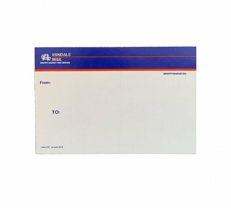 Стикеры для граффити и теггинга Graffitimarket Vandals Mail 8x12 см 30 шт