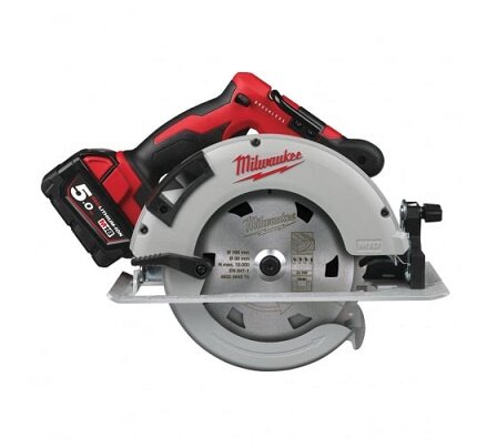 Пила дисковая аккумуляторная MILWAUKEE M18 BLCS66-502X (Li-Ion5Ач)