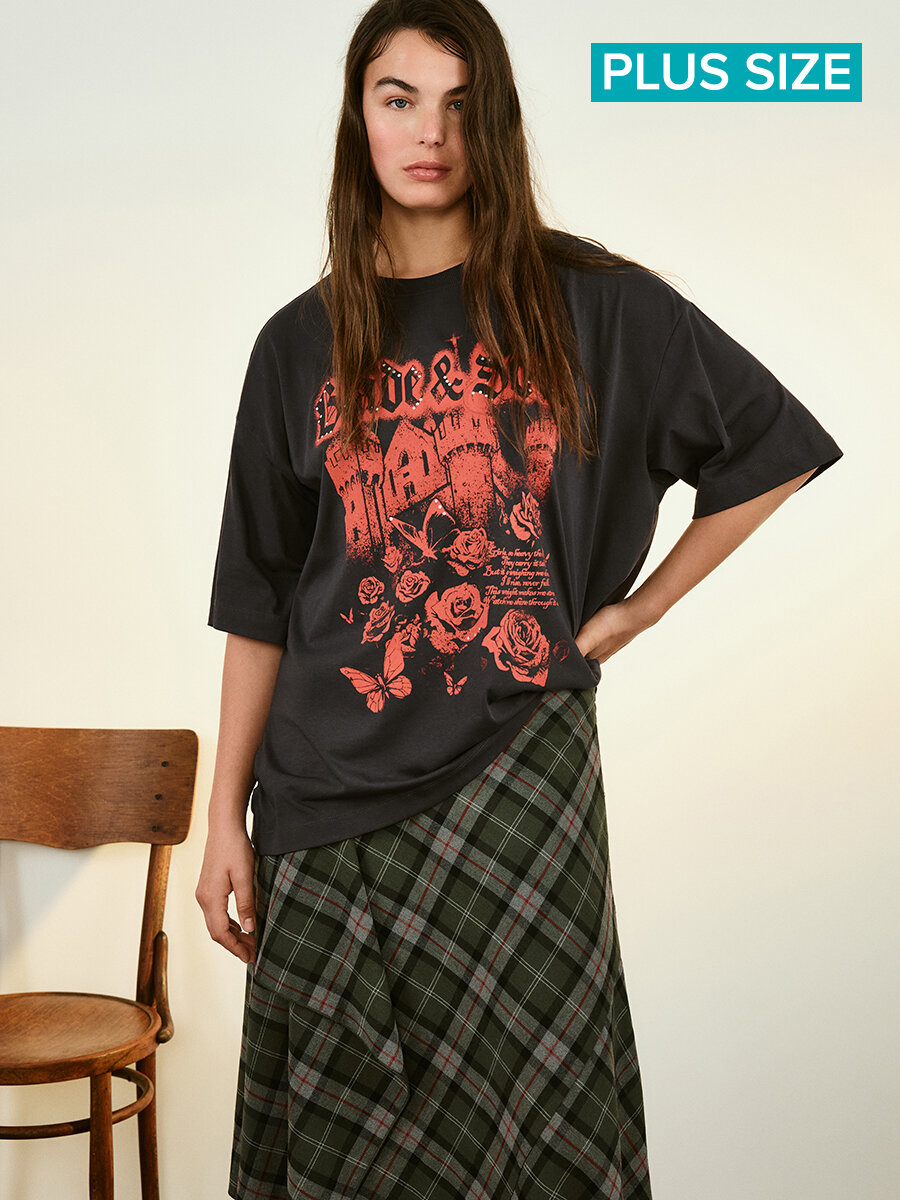 Футболка Plus Size