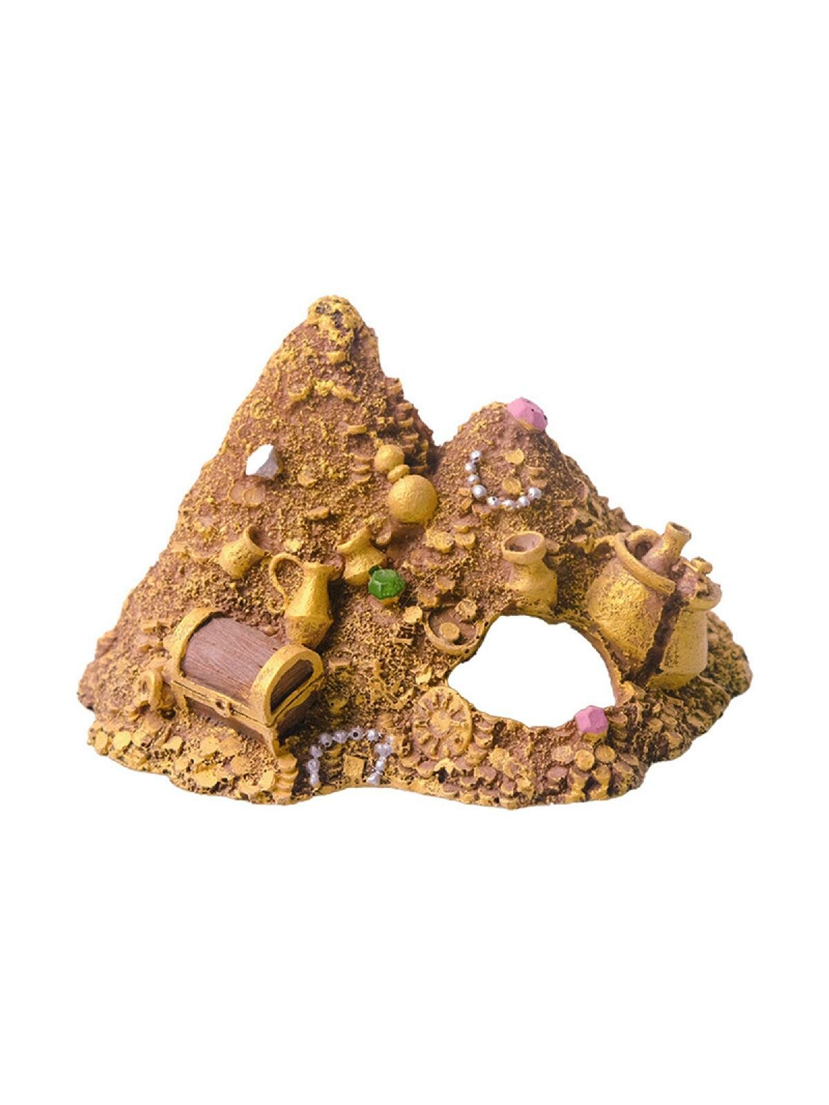 Аквариумы Миниатюрные украшения пещеры сокровищ Поделки Террариум Среда обитания Искусство