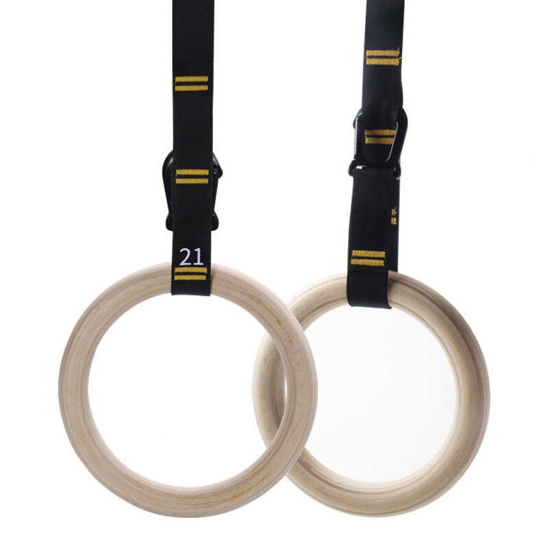 Кольца для подтягивания для взрослых и детей, оборудование для тренировок по гимнастике, домашний фитнес, горизонтальная перекладина, деревянные