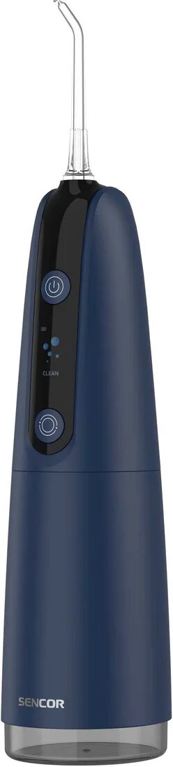 Ирригатор Sencor SOI 1310BL, питание от аккумулятора, регулировка струи, дисплей