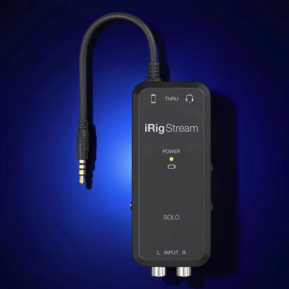 Внешняя звуковая карта IK MULTIMEDIA iRig Stream Solo