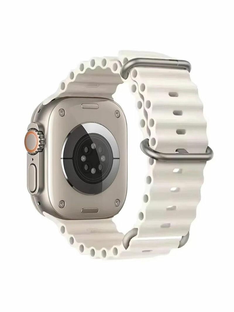 Ocean Band для Apple Watch 11 10 42мм силиконовый спортивный ремешок