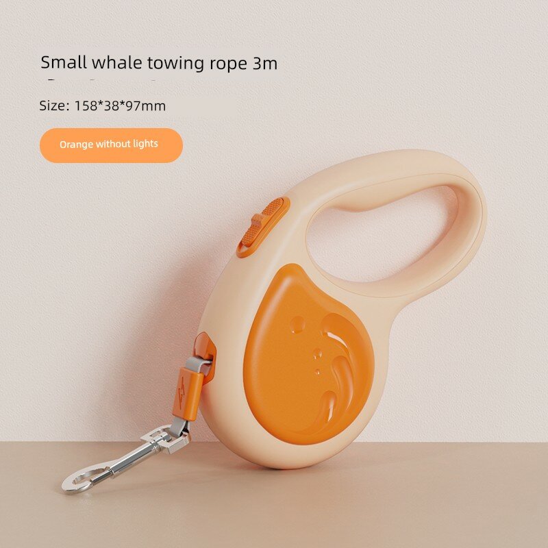 Автоматический выдвижной поводок для собак Aiwo Burger, для пород: Тедди, Бишон, Корги, Голден Ретривер, Пудель. 3M Без