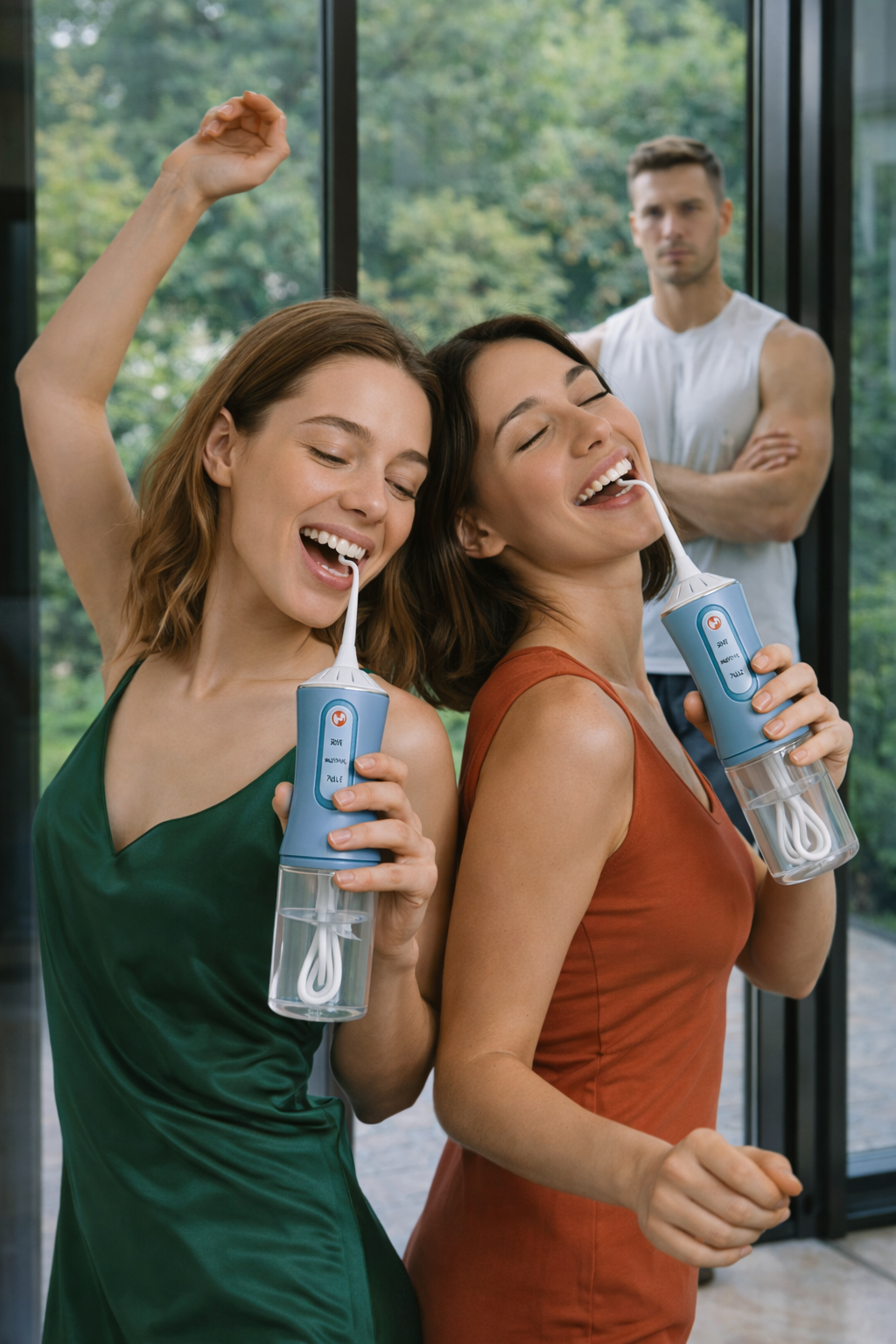 Ирригаторы набор профессиональные 2 шт, в подарок