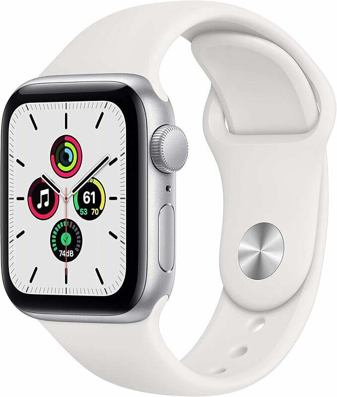 Часы Apple Watch SE 1 Gen (2020), 40 мм, алюминий цвет « Silver» (серебристые)