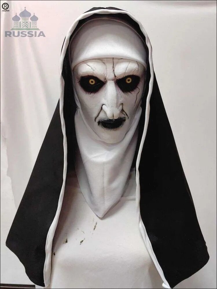 Страшная маска проклятие монахини