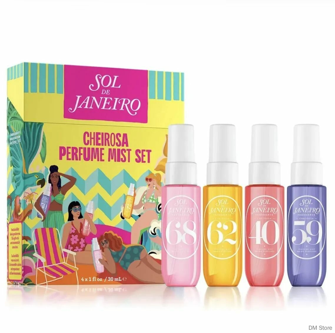Sol de Janeiro Набор парфюмированных спреев Cheirosa Perfume Mist Set