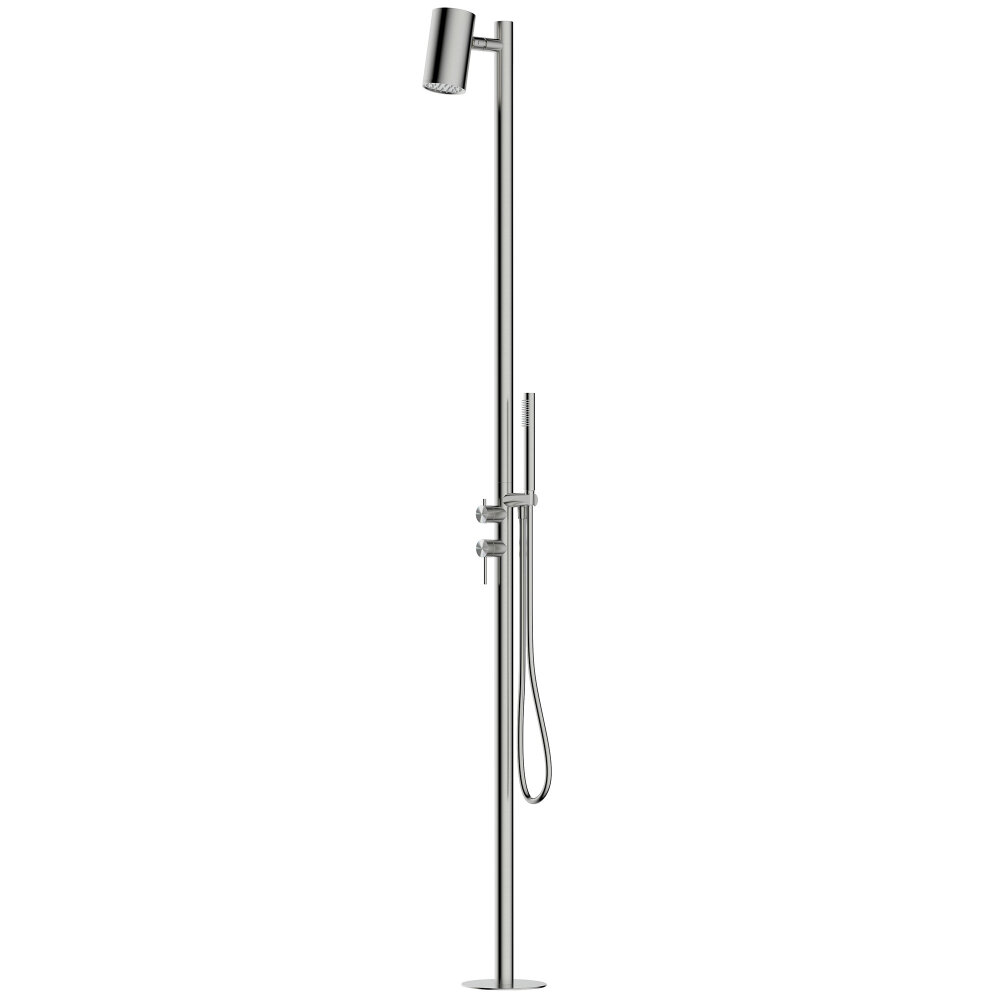 Душ ABBER Wasser Kreis 316 AF8180BST напольный, брашированная сталь