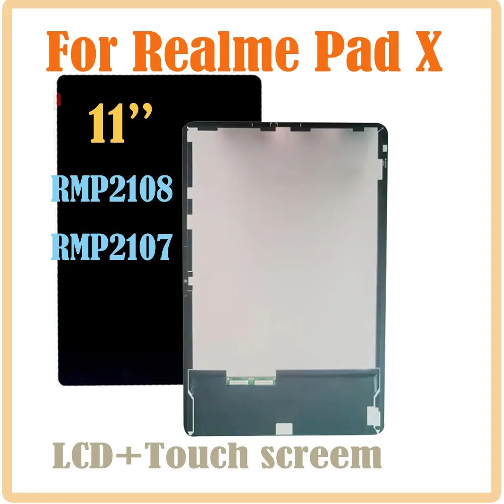 ЖК-дисплей для Realme Pad X RMP2108 RMP2107