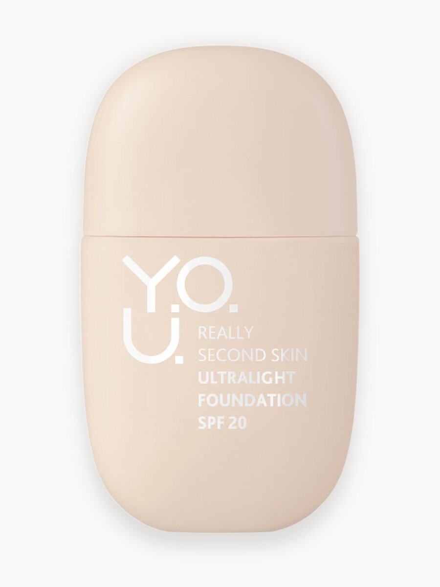 RELOUIS Ультралегкий тональный крем Y.O.U. Really Second Skin тон 40 Warm Beige