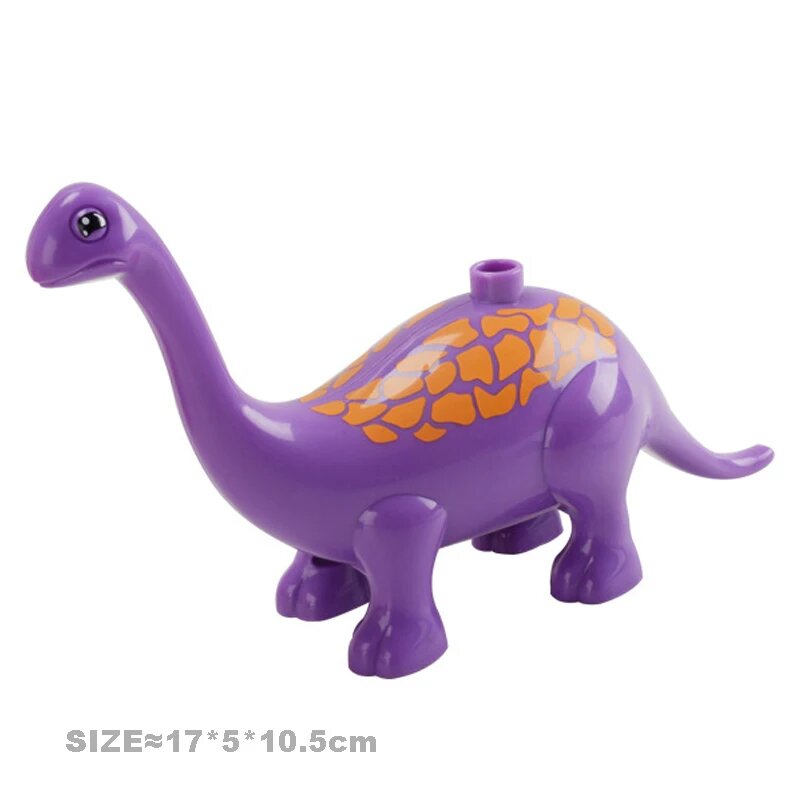 Конструктор Yiuiuly Diplodocus, сиреневый