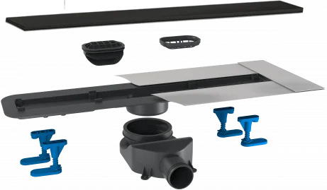 Душевой трап (лоток) BETTOSERB Frameless Line 850 черный матовый 13701322