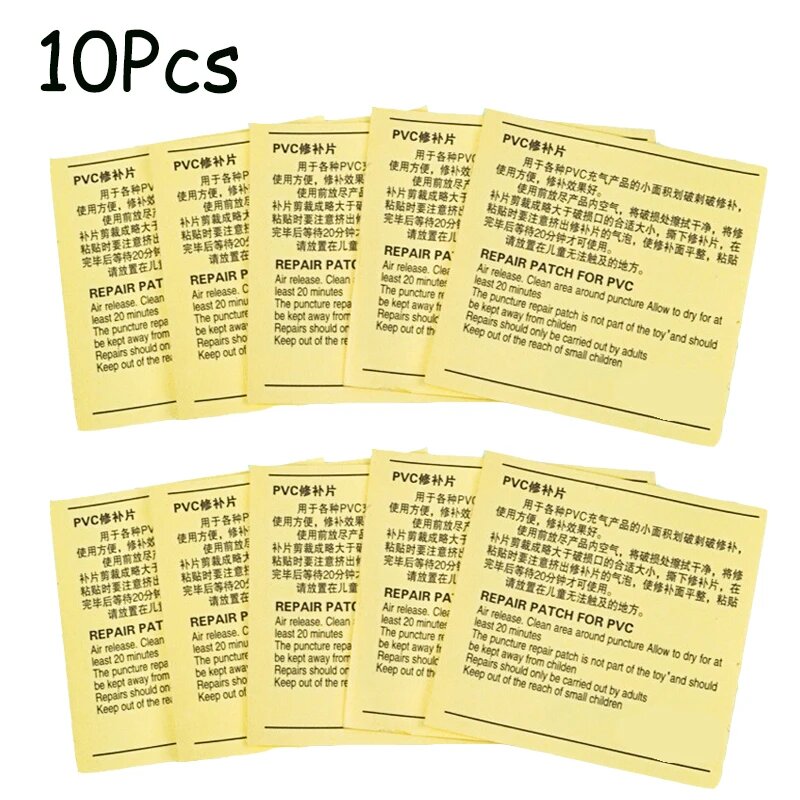 Прозрачные водонепроницаемые патчи для ремонта 10 шт
