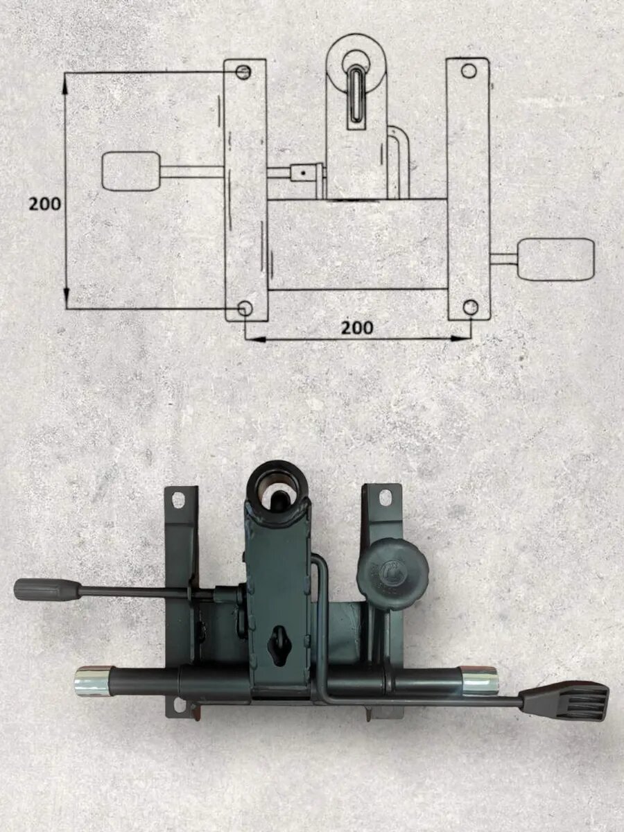 Механизм качания Т003 для кресла руководителя