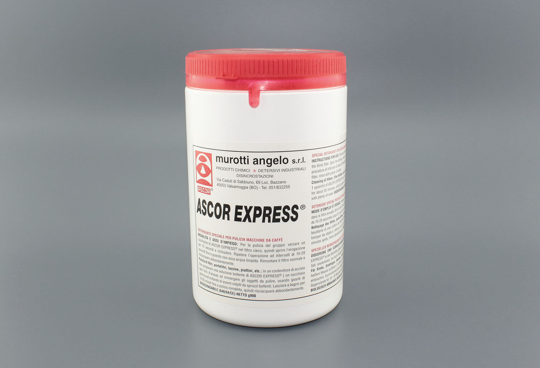 Чистящее средство для эспрессо-машин в порошке ASCOR 900г