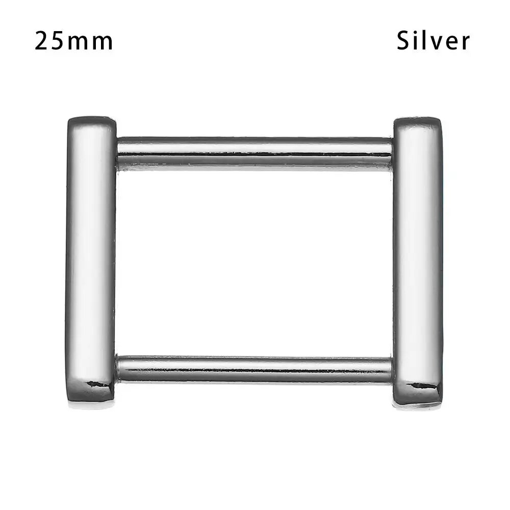 Металлические винтовые кольца ISKYBOB для ремней 20mm, Silver