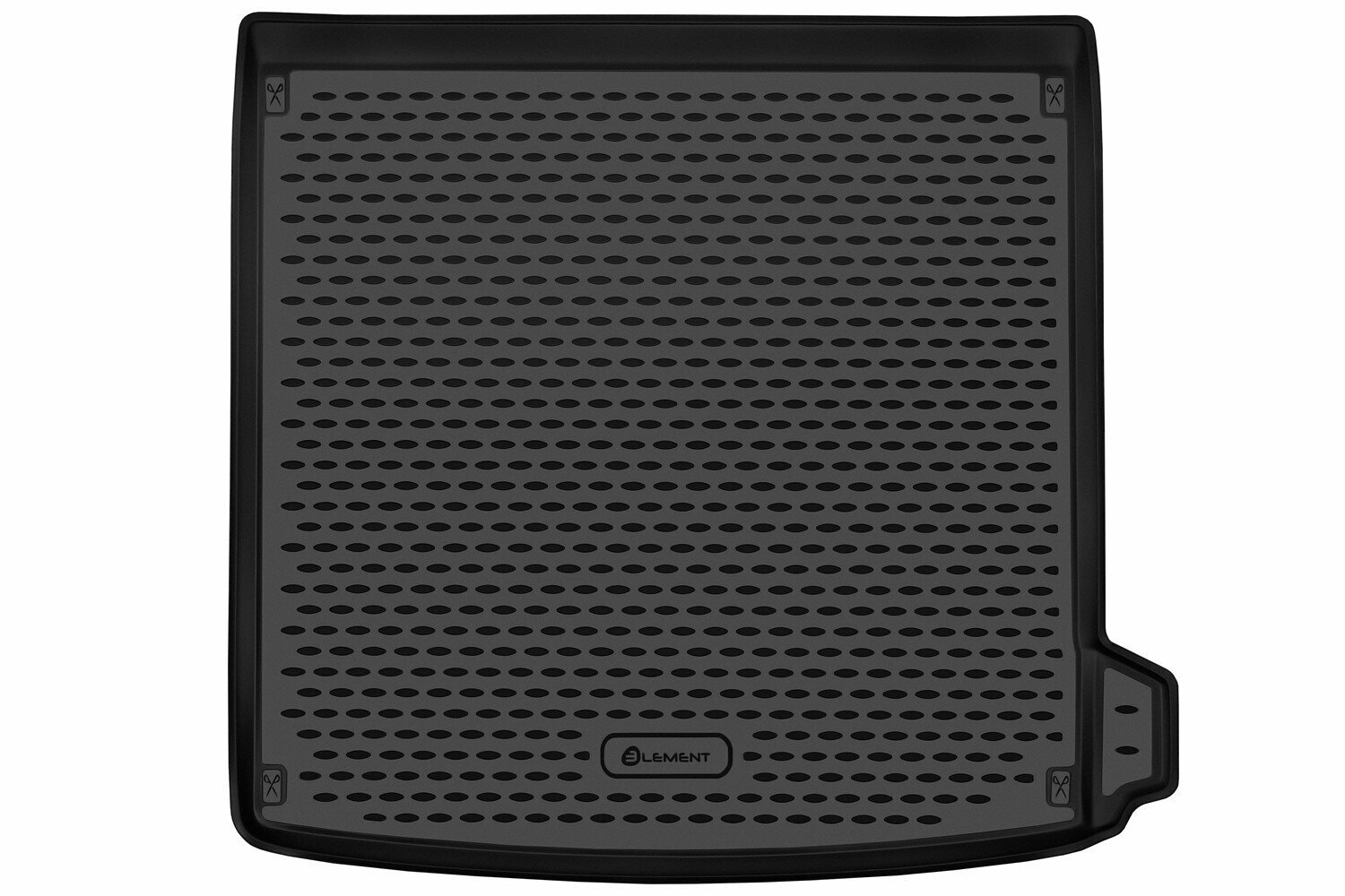 Коврик в багажник подходит для AUDI Q8 (I) 2018 - Внедорожник 5 дв. 1шт. (полиуретан) / Ауди Ку8