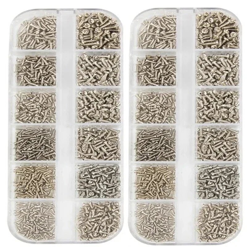 Набор саморезов из стали 1200 шт.