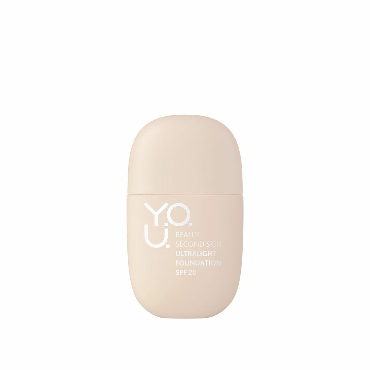 Тональный крем Relouis для лица, Y. O. U. Really Second skin, ультралегкий, тон 20, Natural Beige