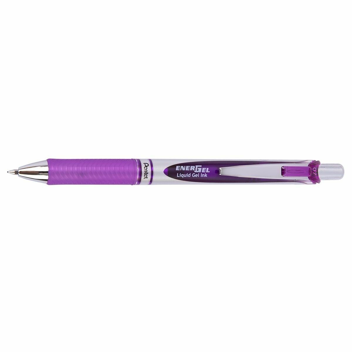 Гелевые ручки Pentel "Energel", 0,7 мм, BL77-VO, фиолетовые, 12 шт