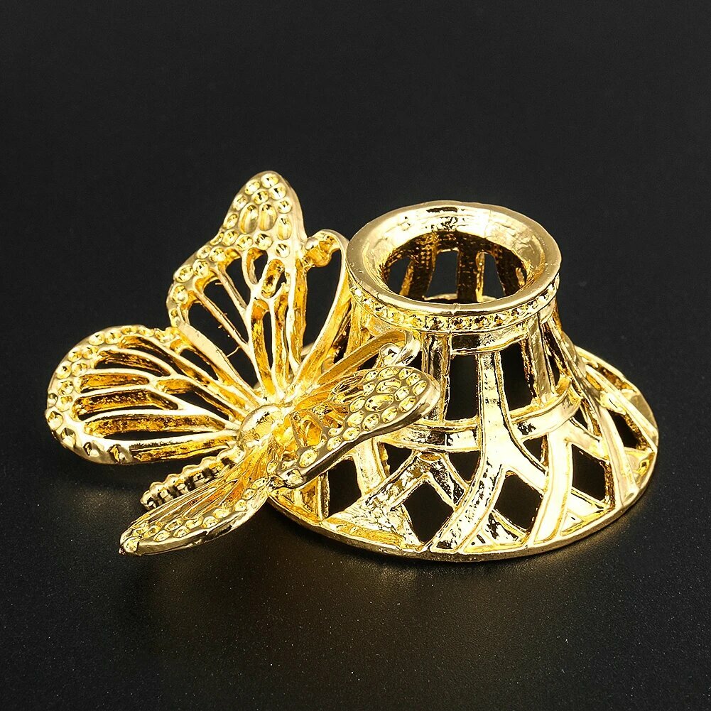 Металлическая подставка-бабочка Muy Bien для хрустального шара Золотой