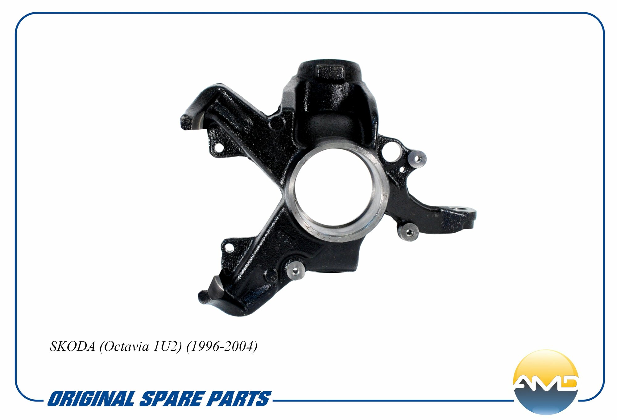 Кулак поворотный передний левый 1J0407255N AMD. SK148 для SKODA Octavia 1U2 1996-2004