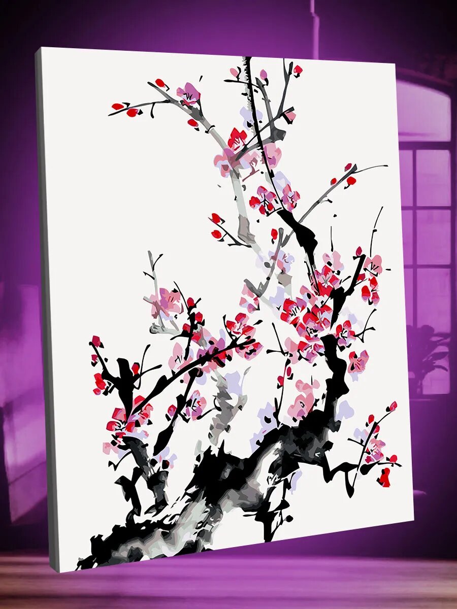 Картина по номерам Весна