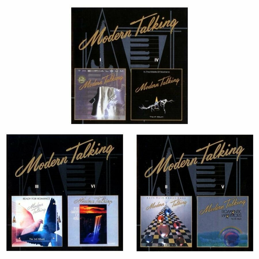 Modern Talking - 6 Albums (1985-1987) Blu-ray audio (блю рей аудио)