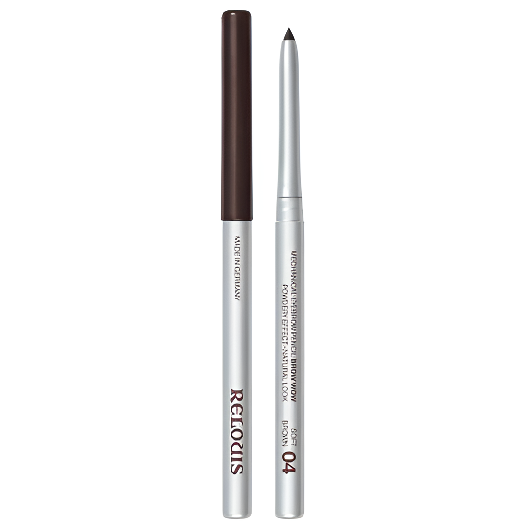 Карандаш для бровей RELOUIS BROW WOW механический тон 04 SOFT BROWN