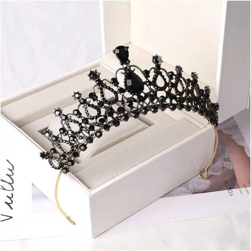 Корона Мори, для дня рождения, черное золото