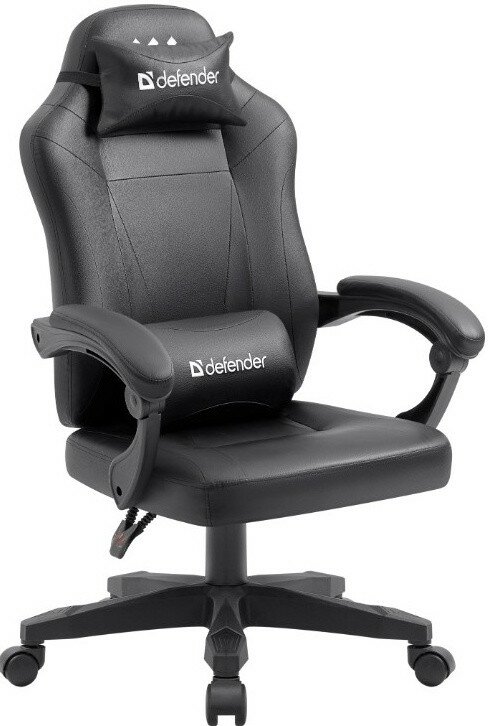 Игровое кресло DEFENDER Master Black 64472