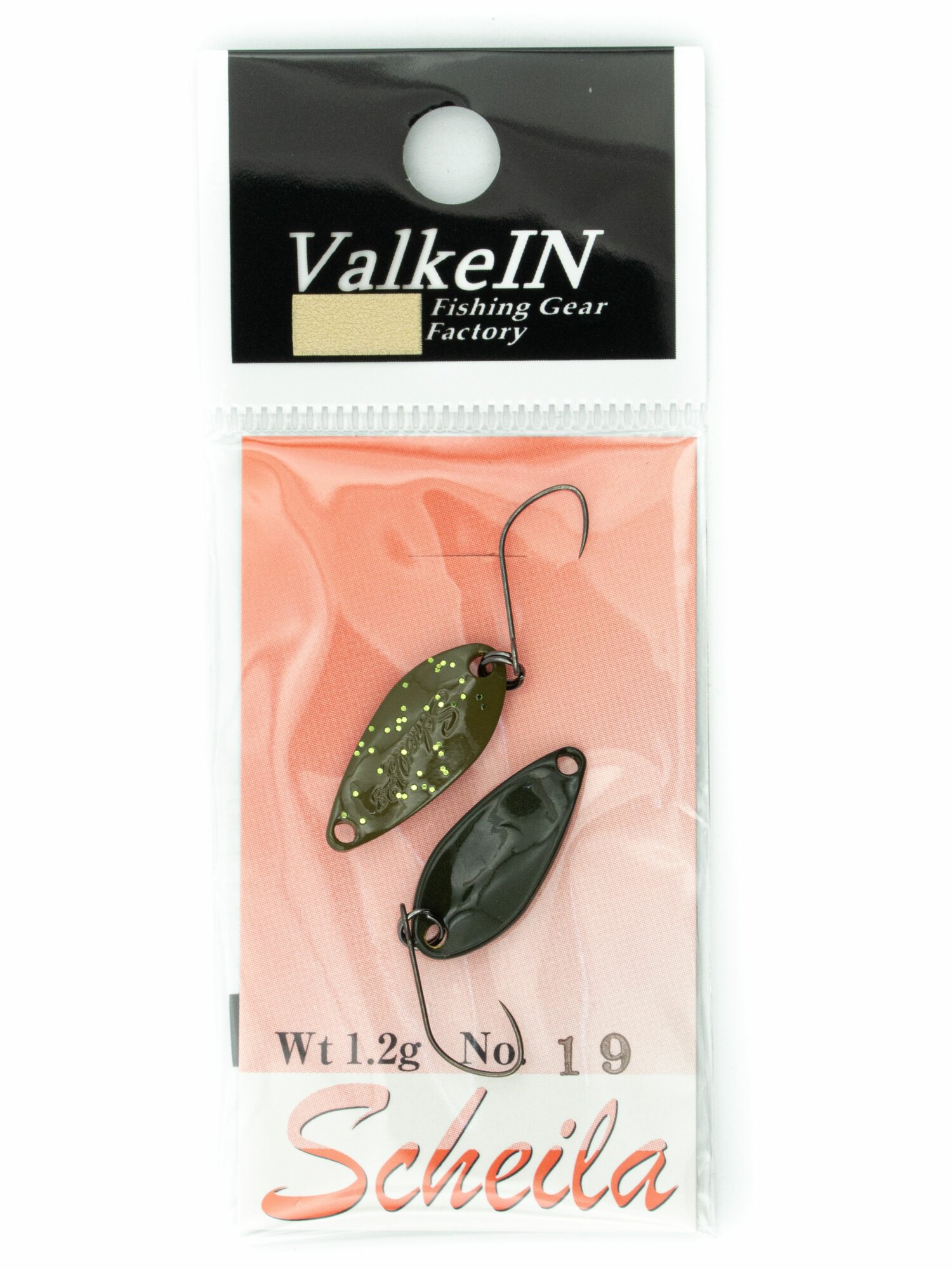 Блесна для рыбалки на форель VALKEIN SCHEILA, вес 0.9 гр, цвет 19