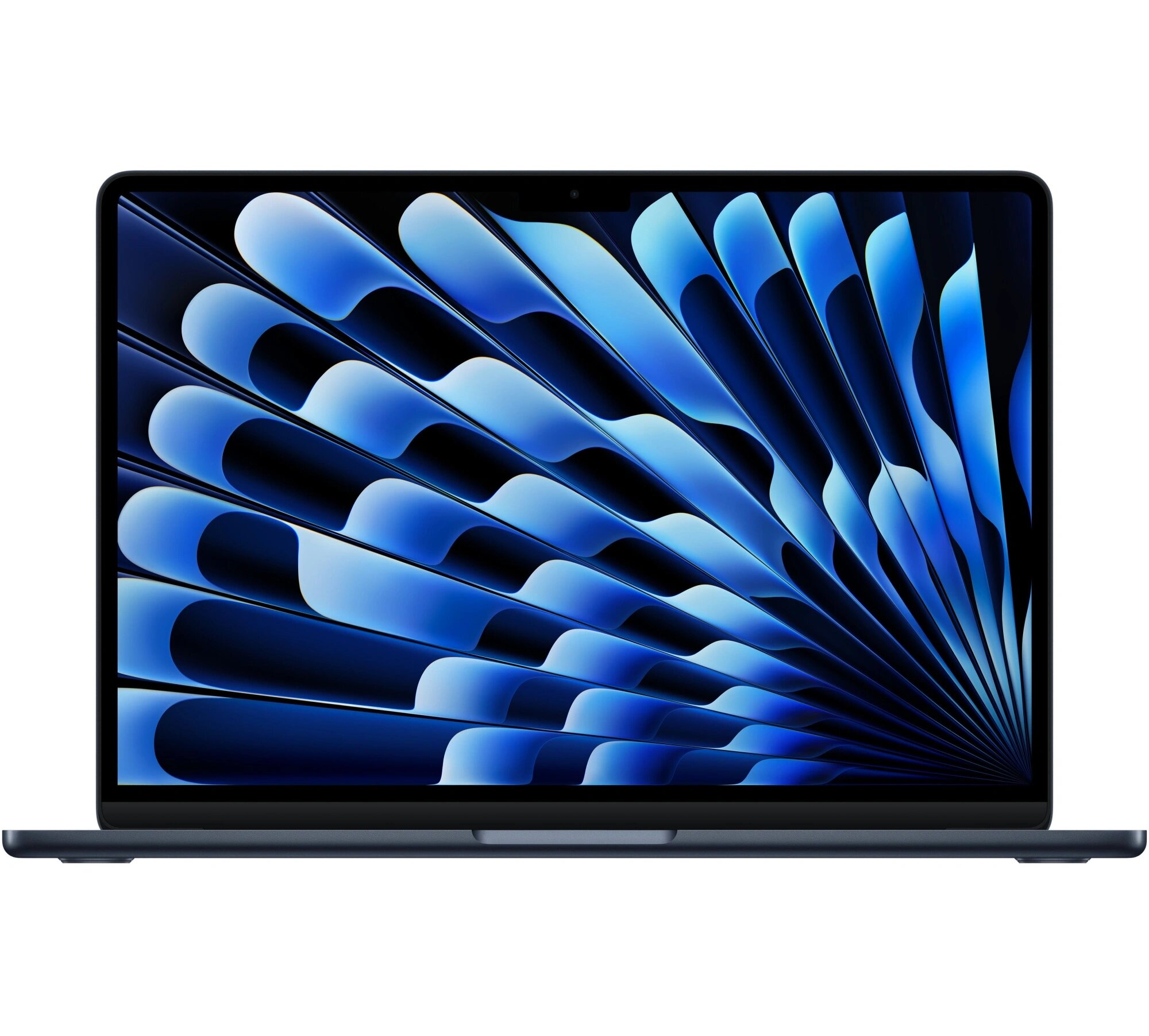 Ноутбук Apple MacBook Air A3240, 13.6", IPS, Apple M4 10 core 16ГБ, SSD 256ГБ, полночный (mw123hn/a)