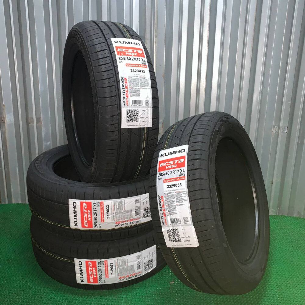 Летние шины Kumho Ecsta HS52 185/55 R15 82H