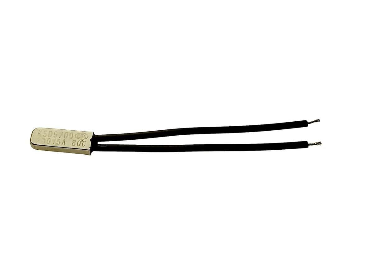 Термостат ksd 9700st 80 NC 250v 5a стальной нормально закрытый